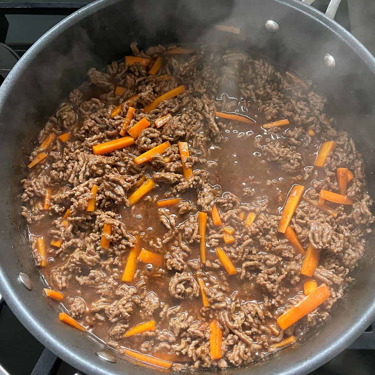Teriyaki Beef Mince - VJ Cooks