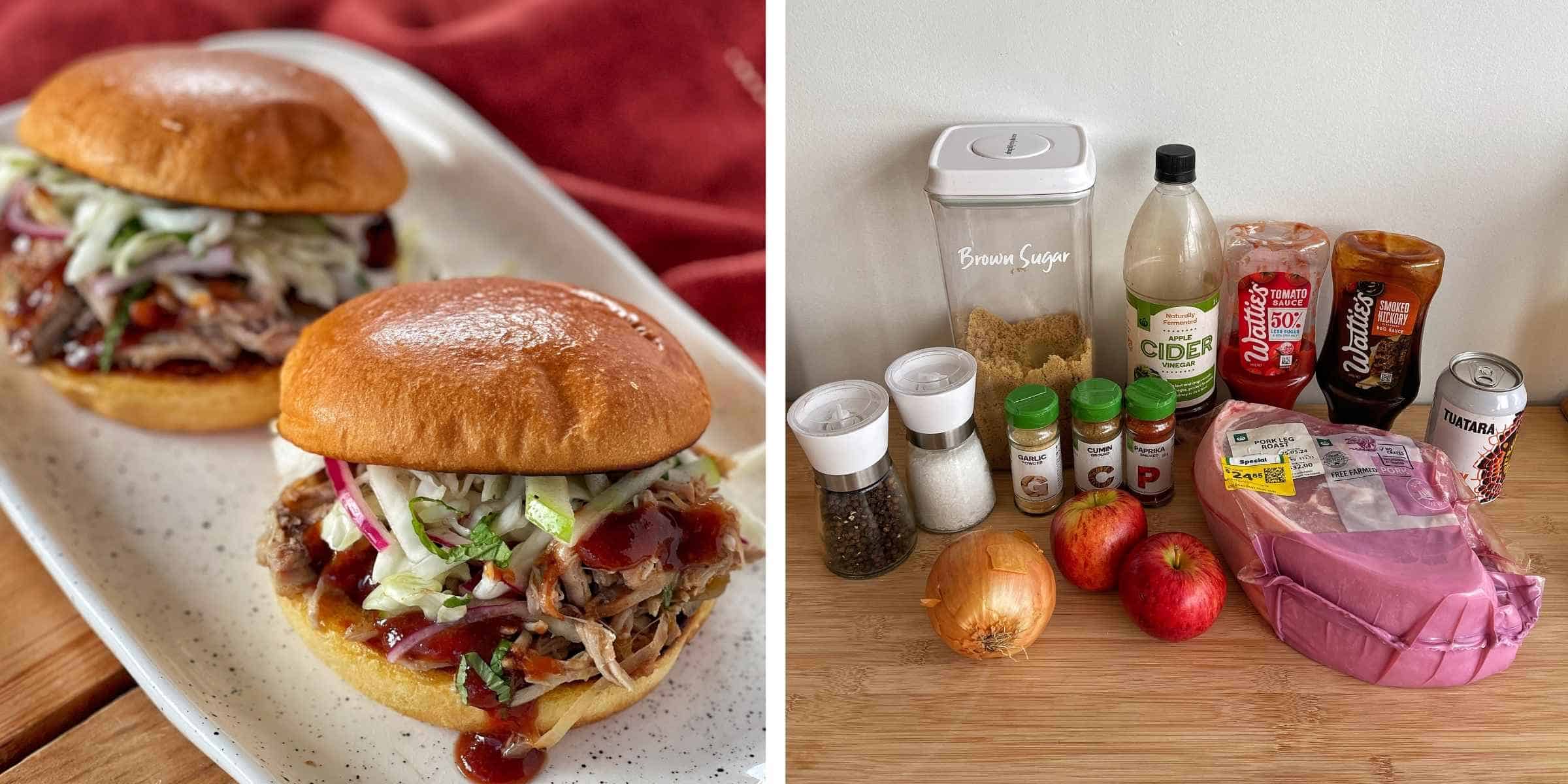 Slow Cooker BBQ Pulled Pork - VJ Cooks