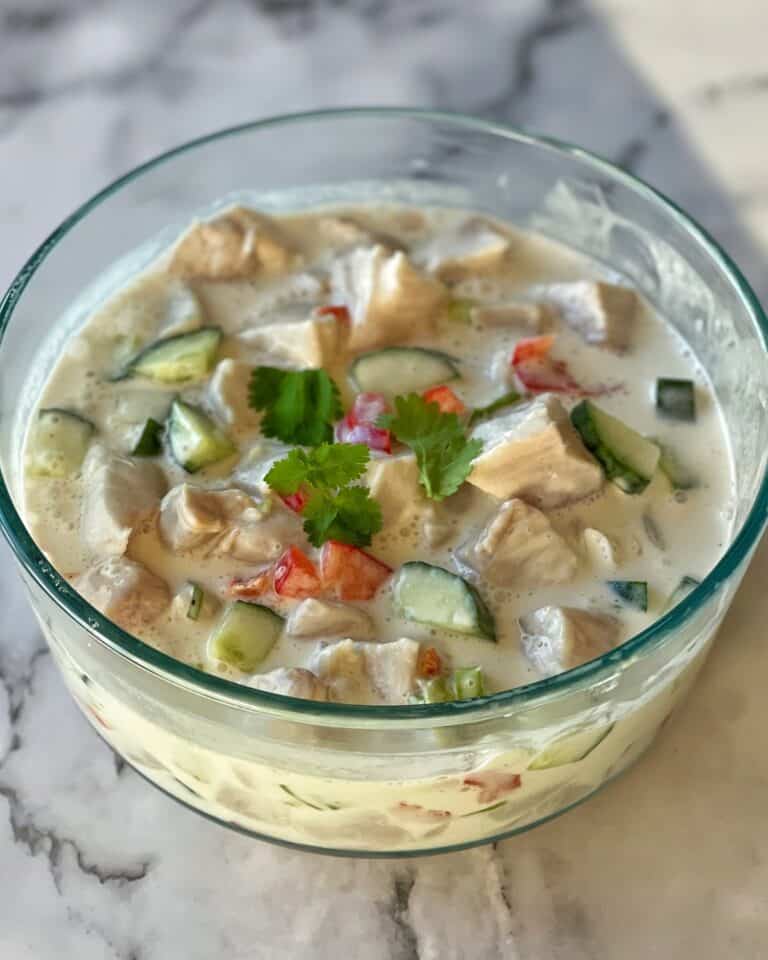 Coconut Cream Raw Fish - VJ Cooks