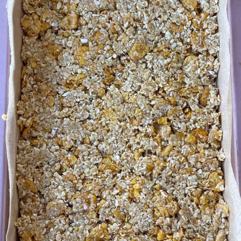 Crispy Cornflake Slice - VJ Cooks