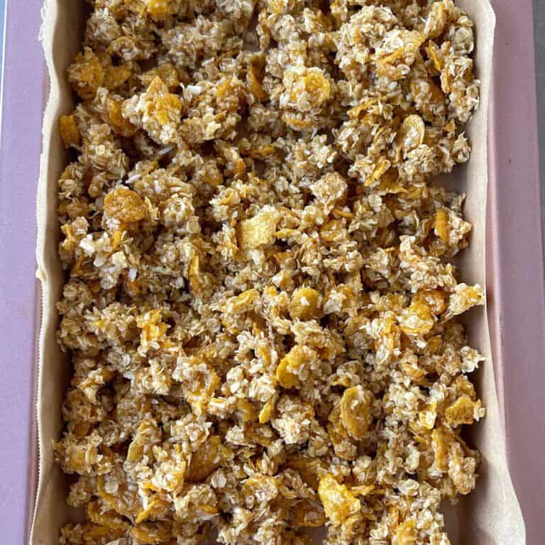 Crispy Cornflake Slice - VJ Cooks