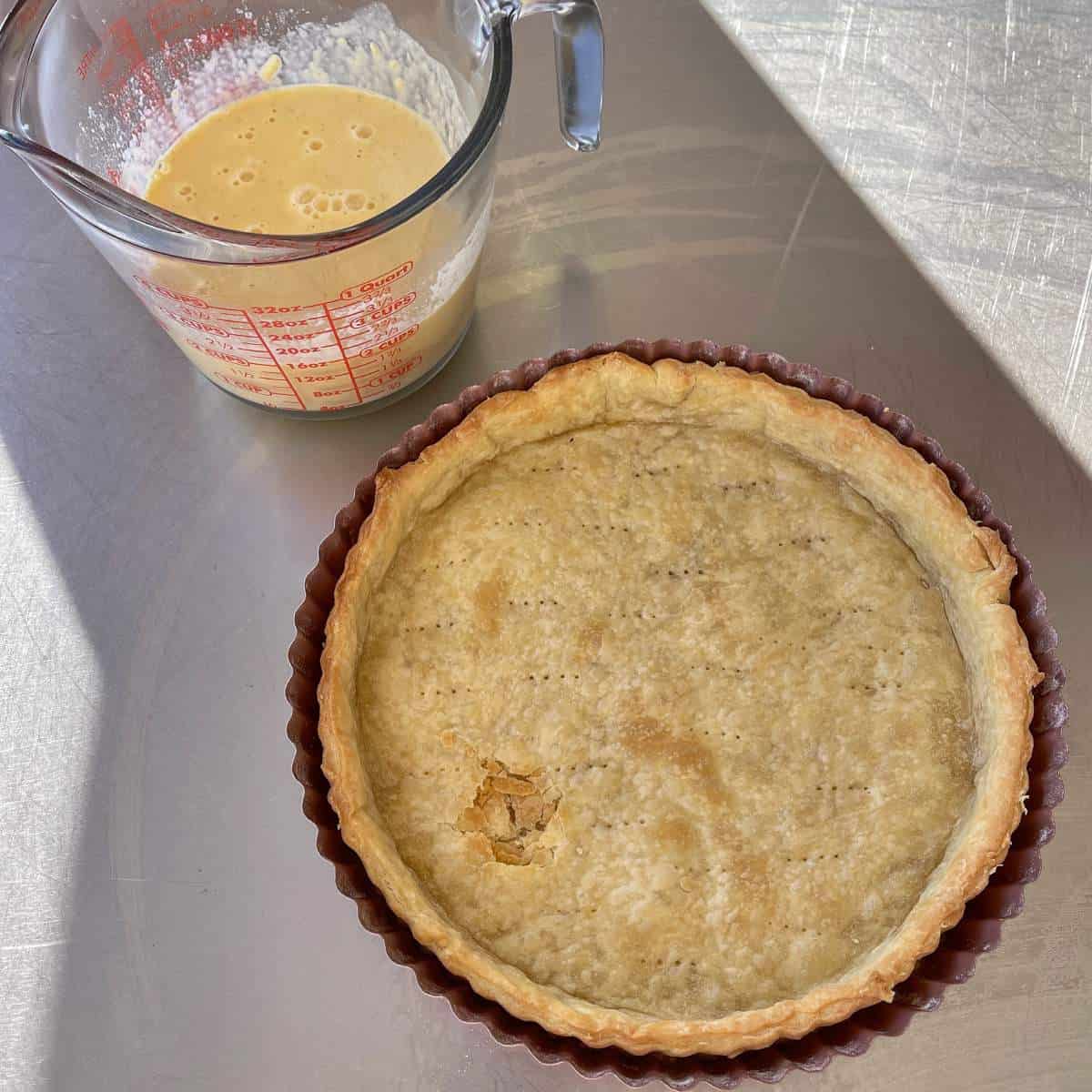 Cheese Quiche - VJ Cooks