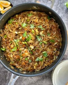 Pork Mince Spring Roll Bowls - VJ Cooks