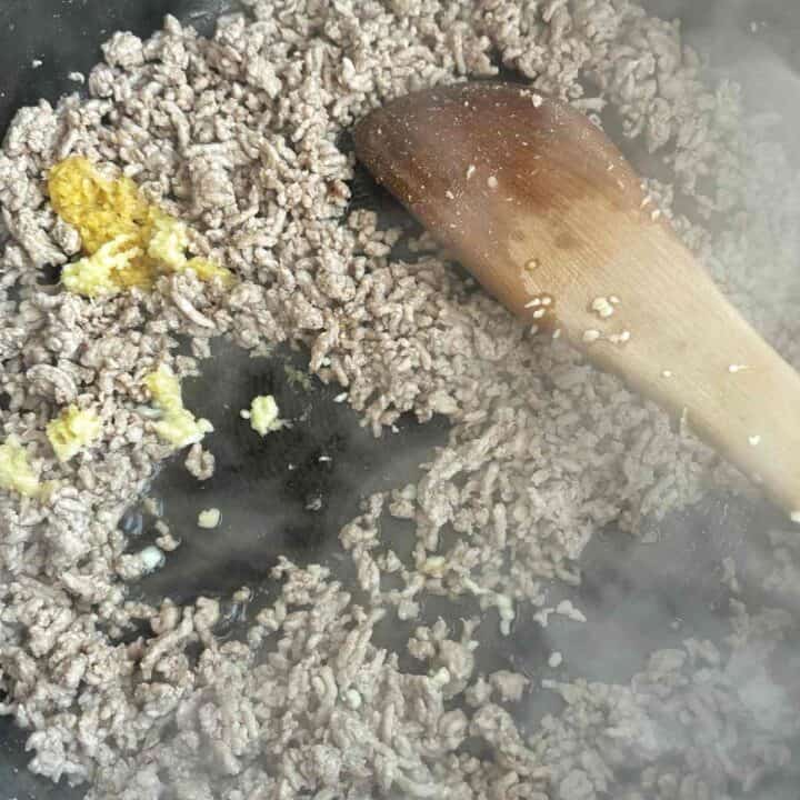 Pork Mince Spring Roll Bowls - VJ Cooks