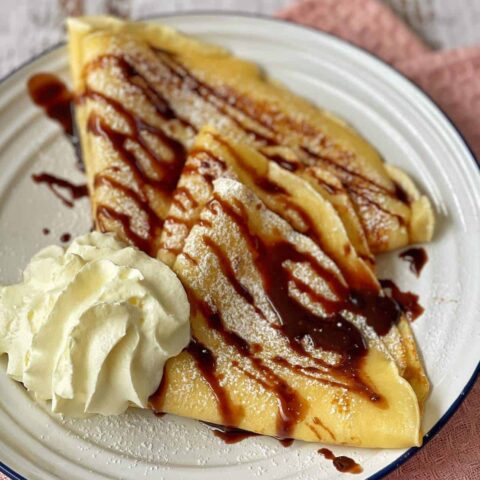 Classic Crêpes for Sweet or Savoury Toppings - VJ Cooks
