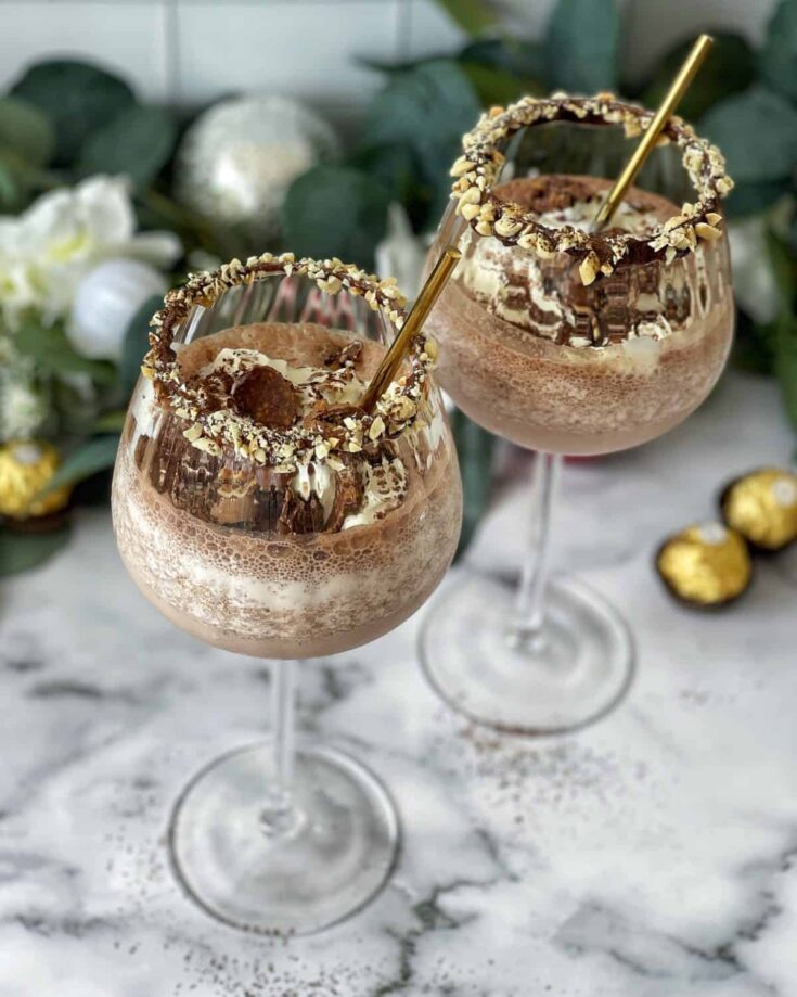 Ferrero Rocher Frappé - VJ Cooks