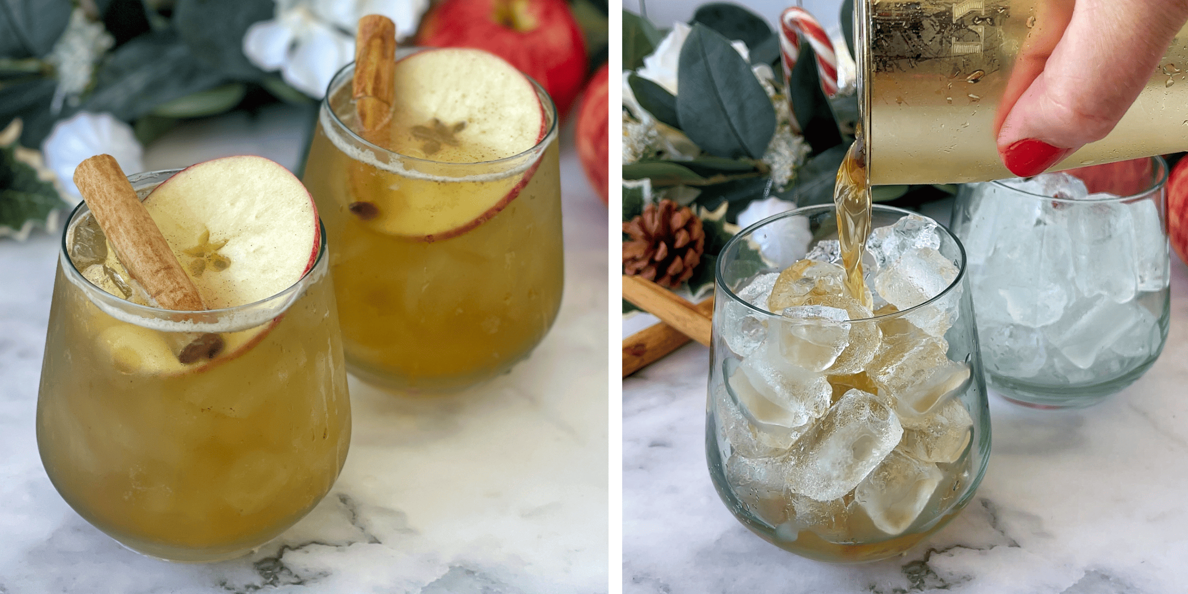 Spiced Rum Apple Cider - VJ Cooks