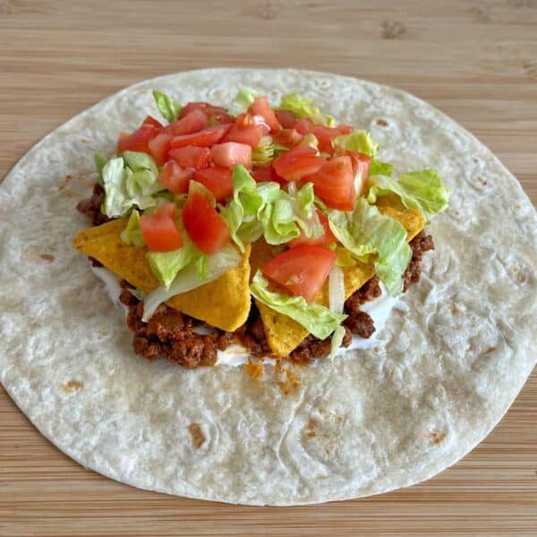 Beef Crunch Wraps - VJ Cooks