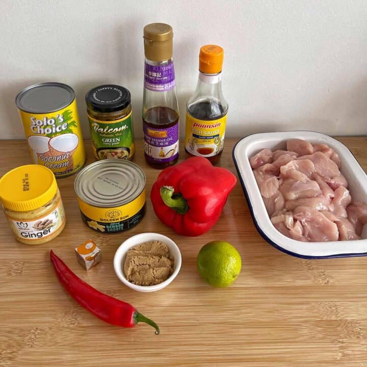 Chicken Thai Green Curry - VJ Cooks