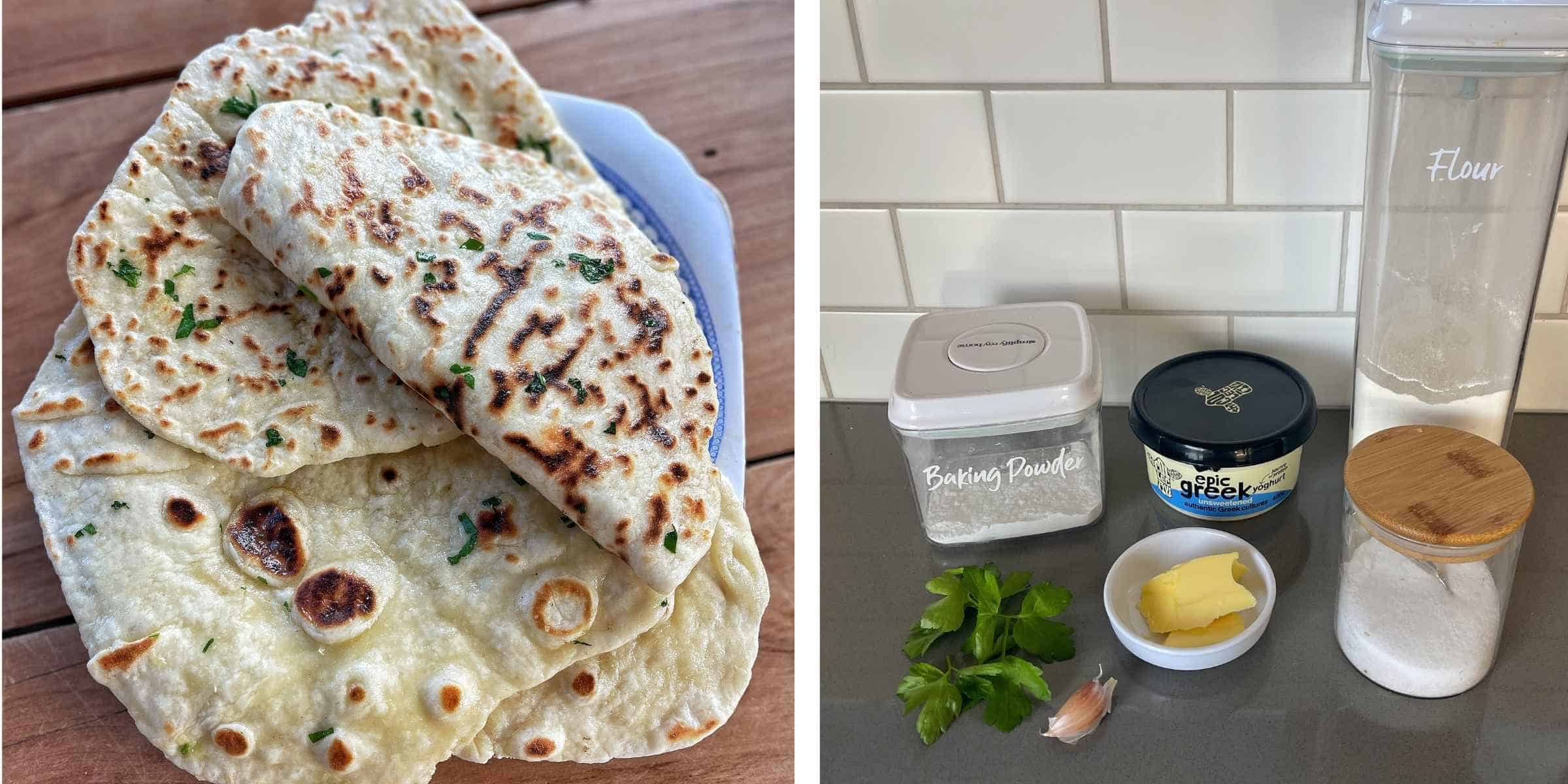 Homemade Flatbreads - VJ Cooks
