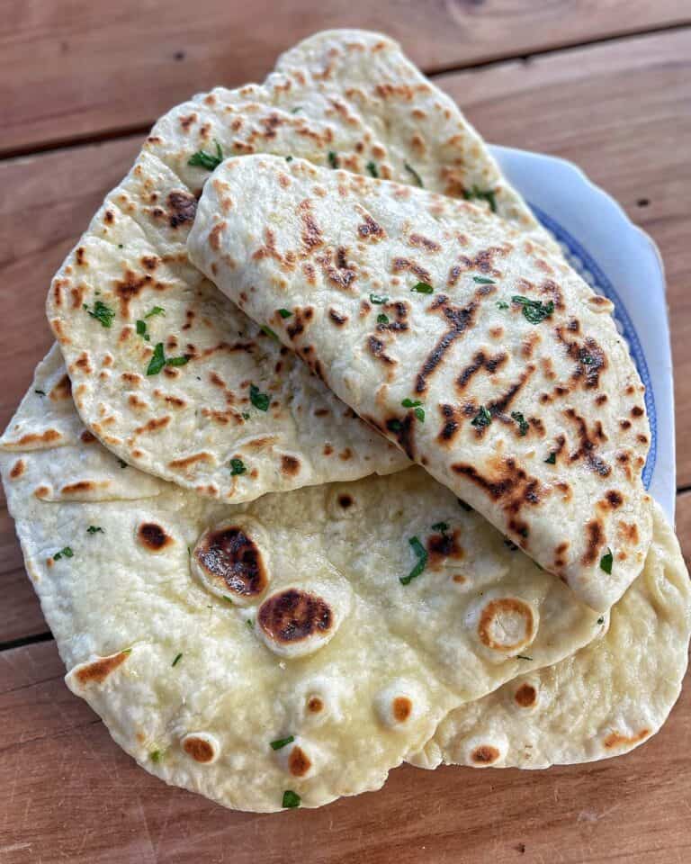 Homemade Flatbreads - VJ Cooks