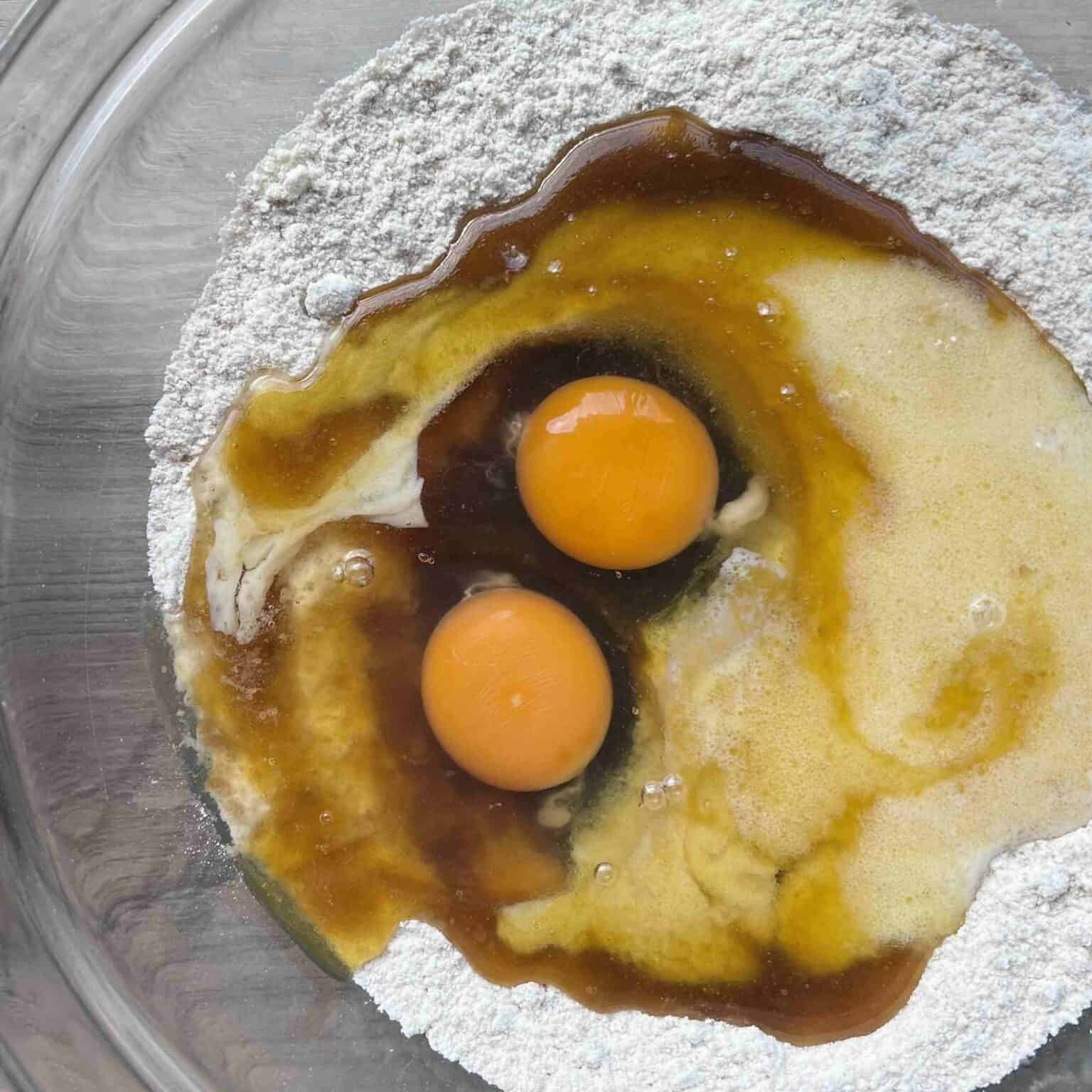 Caramel Apple Sponge Pudding - VJ Cooks