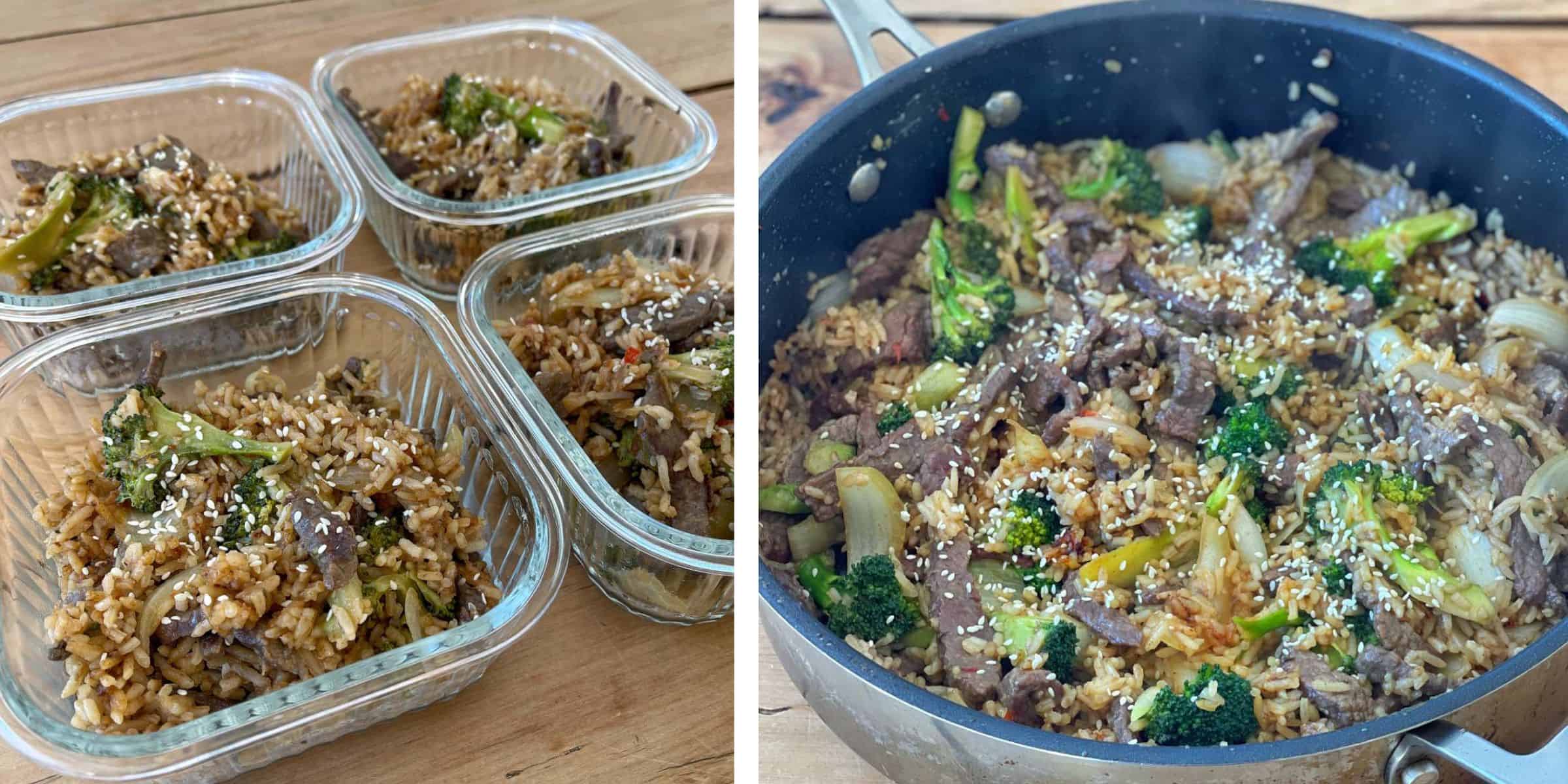 Beef and Broccoli Fried Rice - VJ Cooks