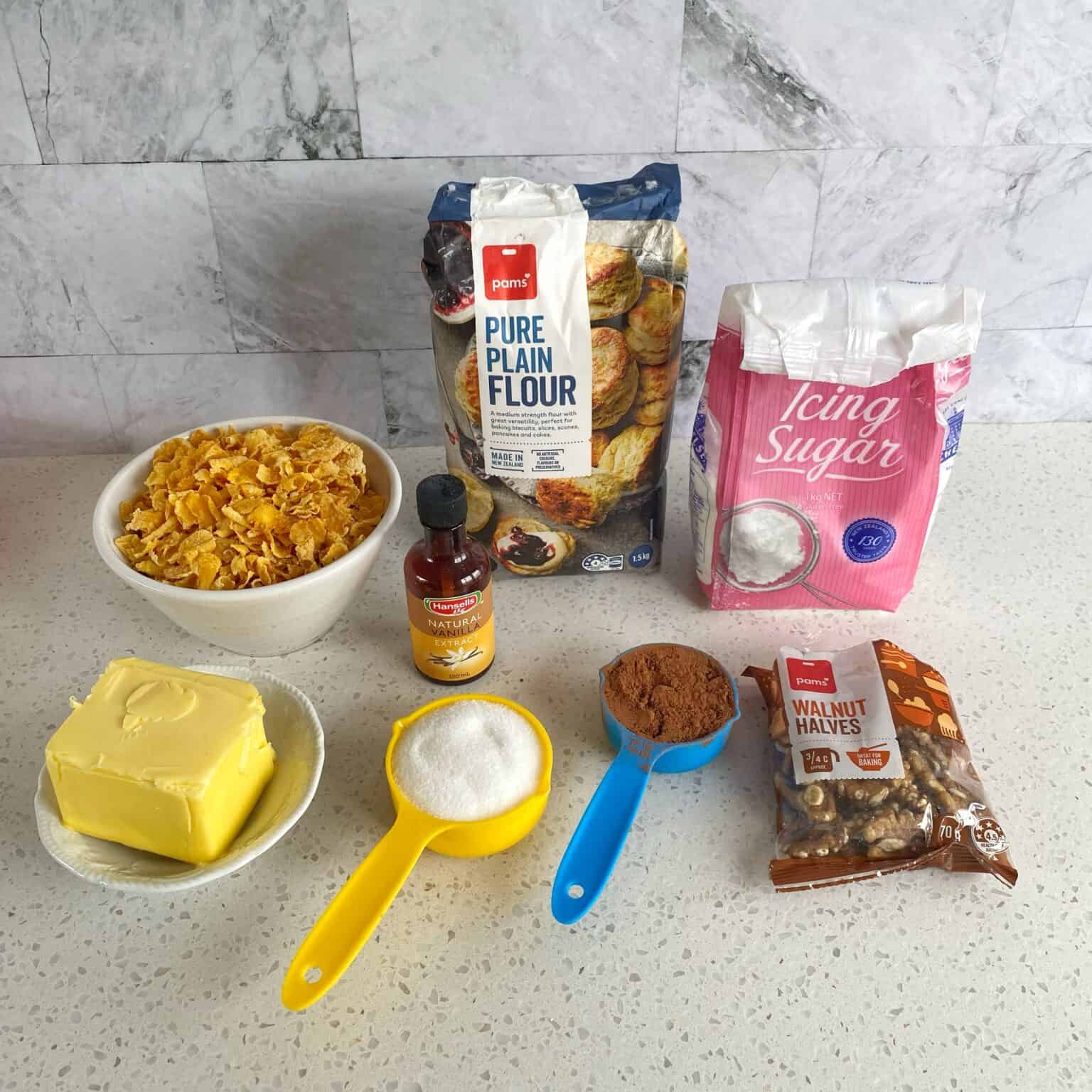 Chocolate Cornflake Slice - VJ Cooks