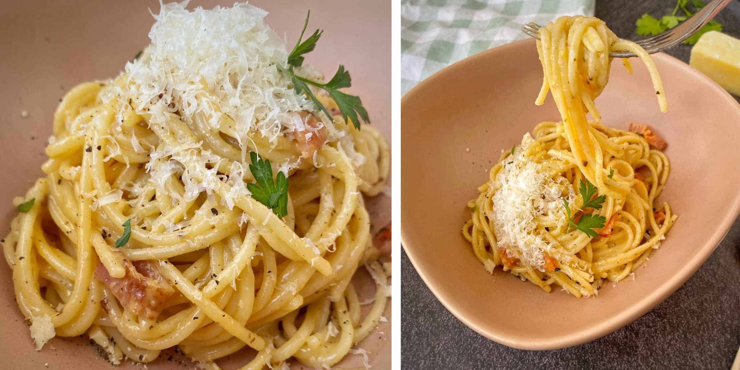 Spaghetti Carbonara - VJ Cooks