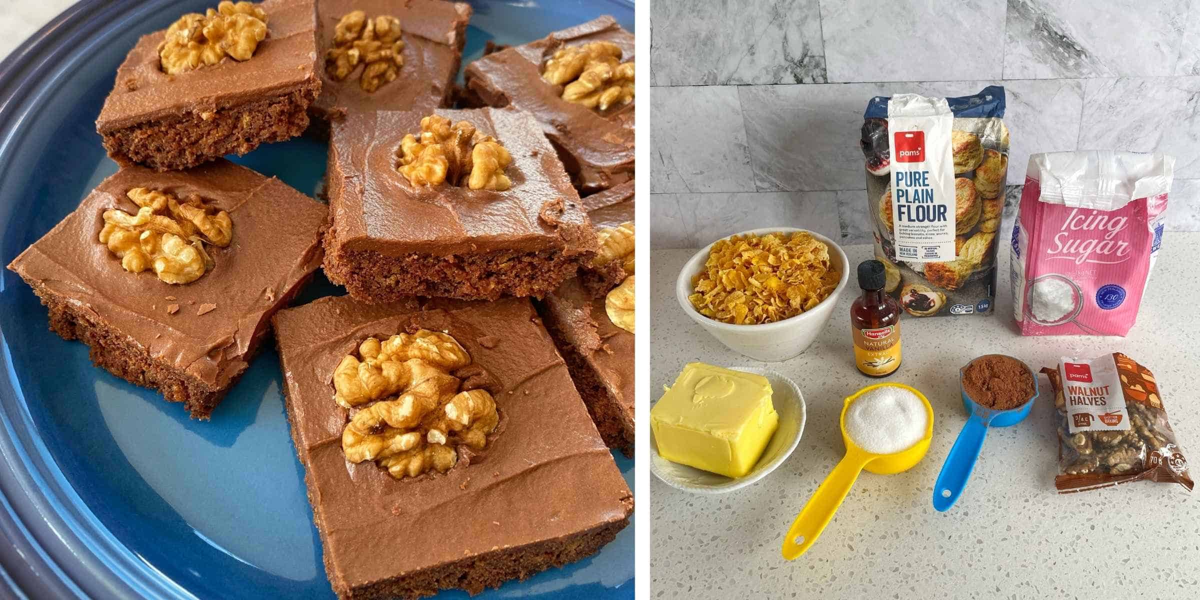 Chocolate Cornflake Slice - VJ Cooks
